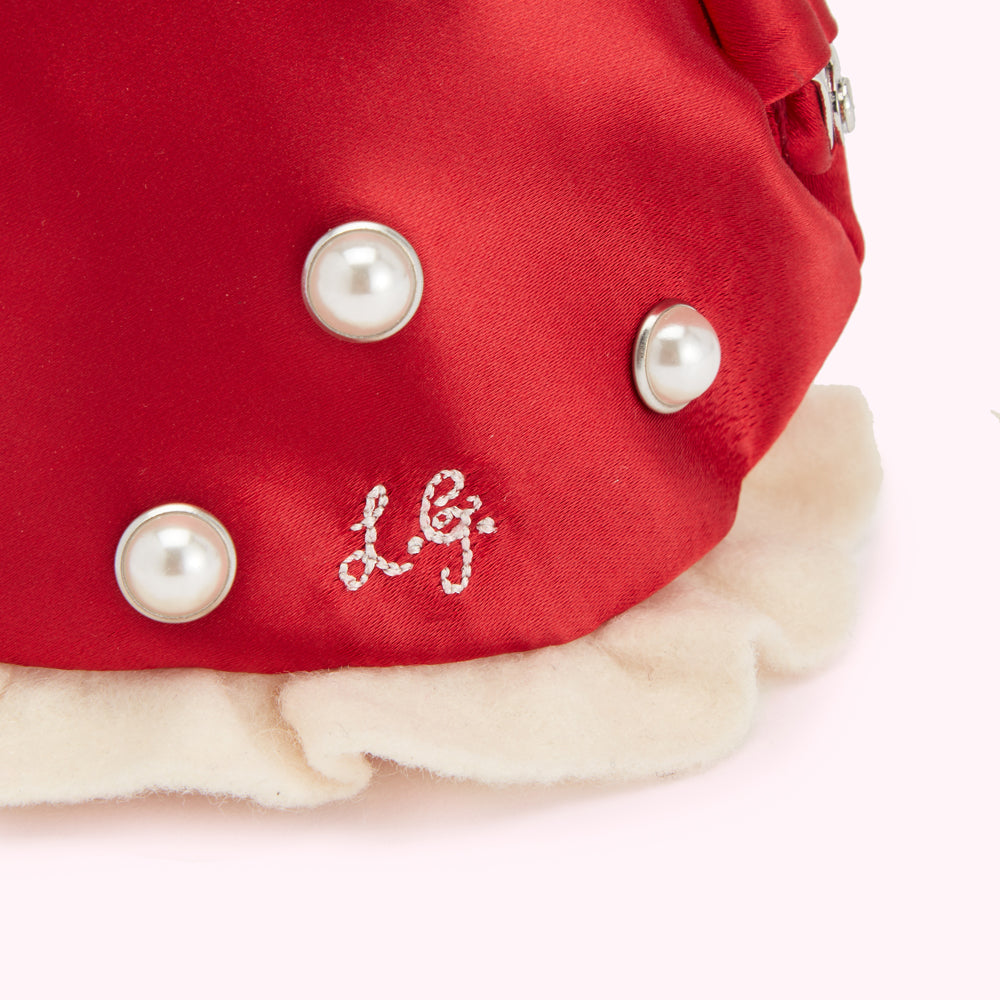 Red Magical Mushroom Frame Coin Purse | Lulu Guinness