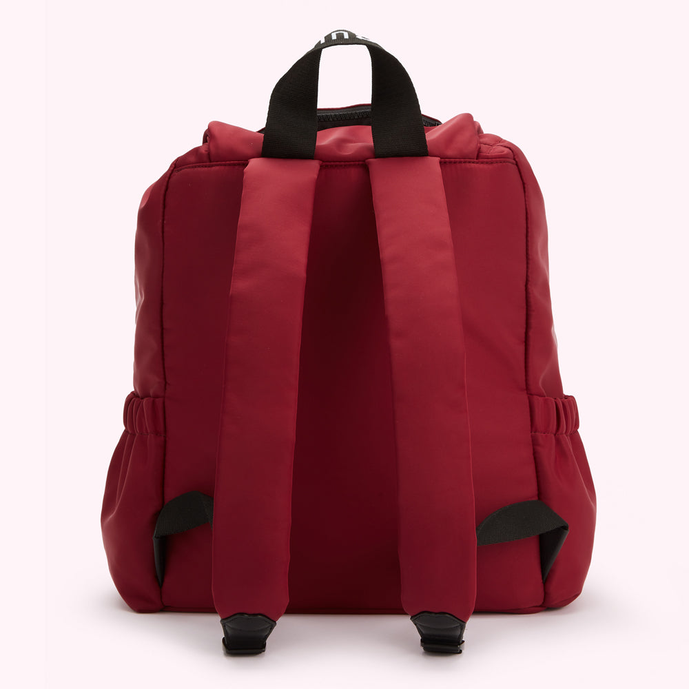 Beet Red Millie Backpack | Lulu Guinness