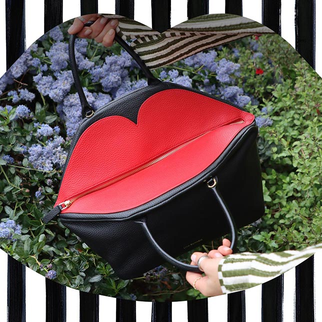 Multi Blackberry Punnet Clutch Bag | Lulu Guinness